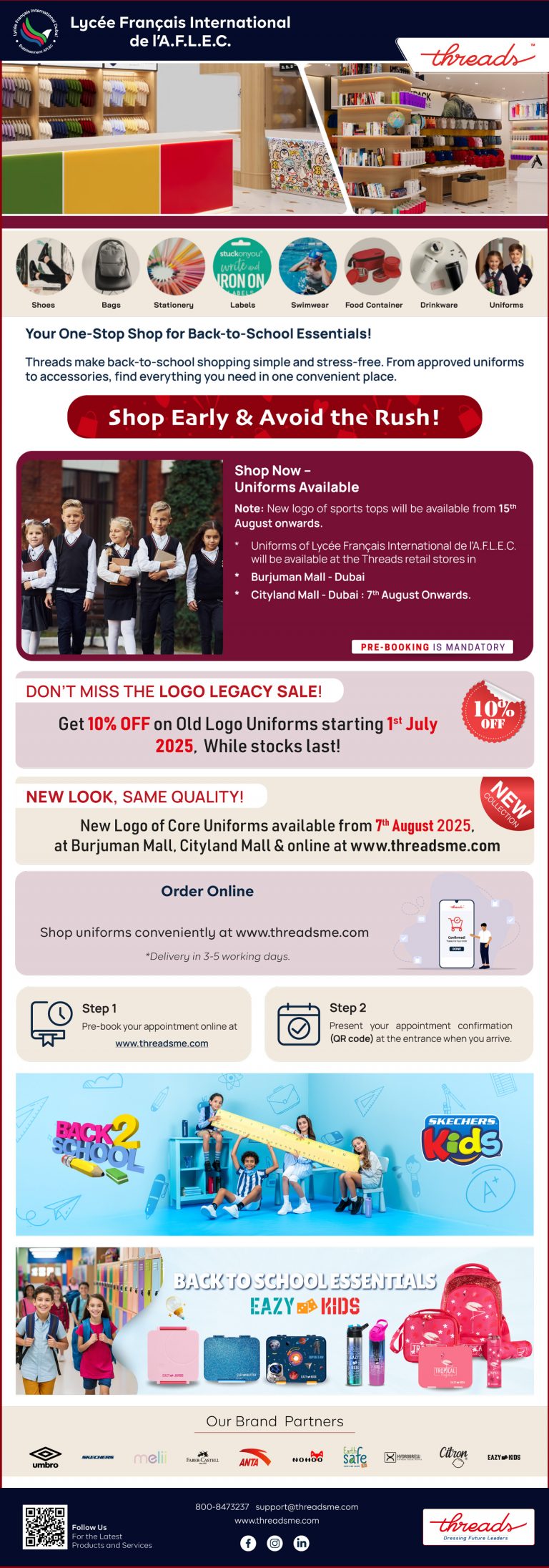 Guide de la rentrée - Lycée Français International de l'AFLEC | LFI - Dubai